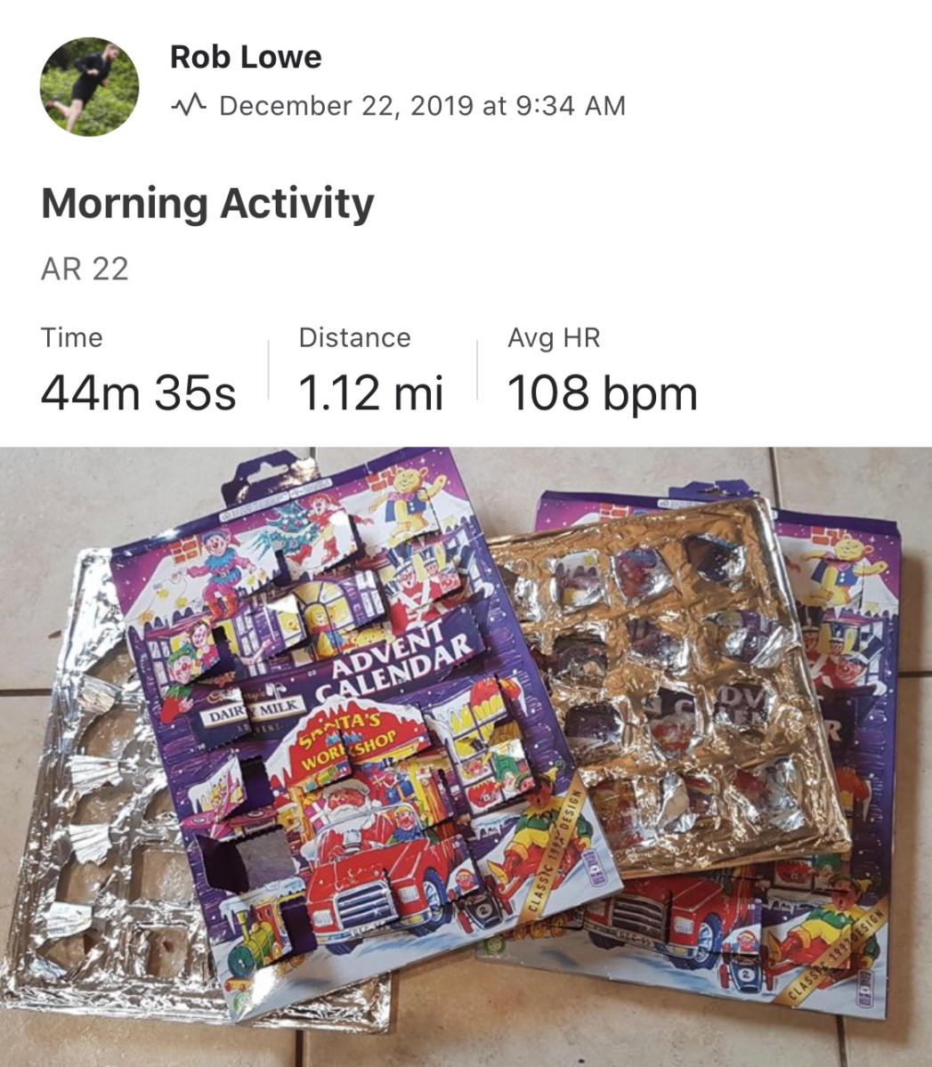 November & December – Clapham Runners