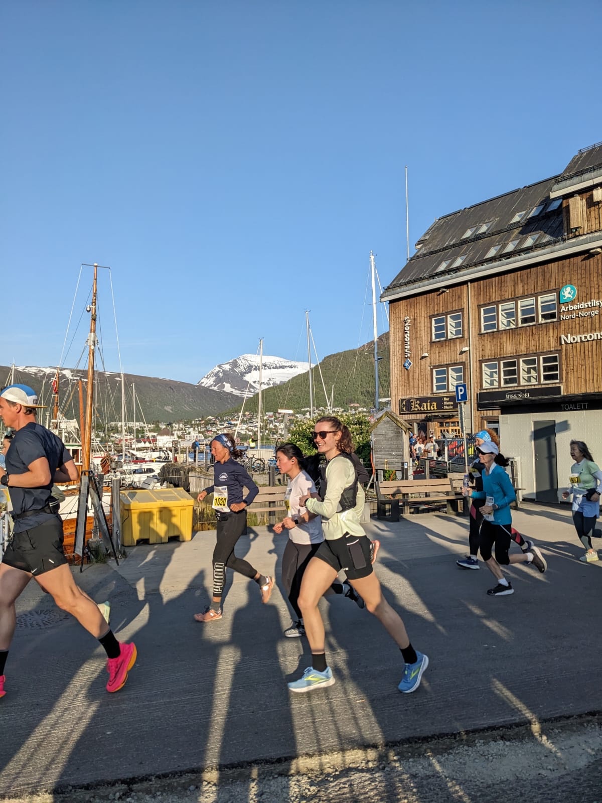 Eloise takes on Tromso marathon – Clapham Runners
